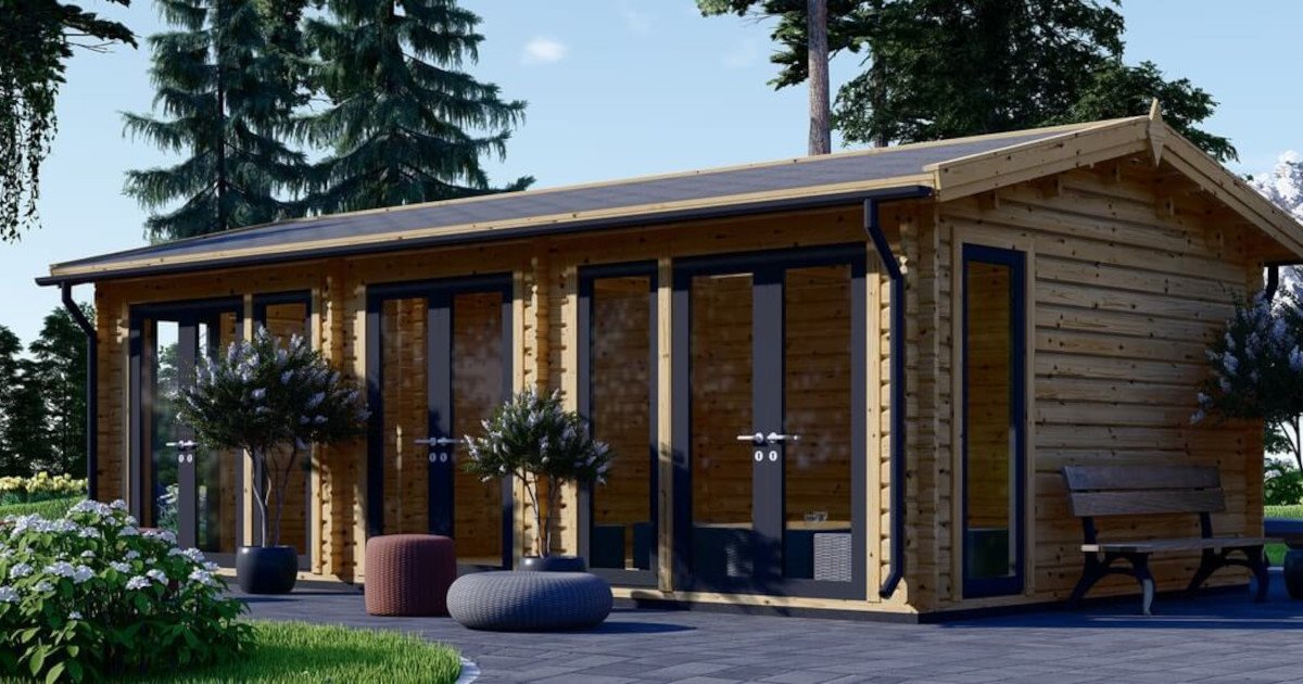 Geïsoleerd tuinhuis: prefab tuinhuis voor het hele jaar door