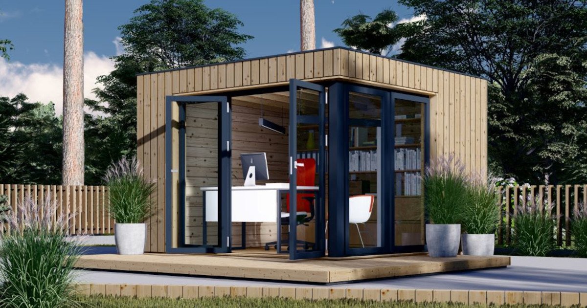 Tuinhuis met glazen pui: vele modellen met veel glas