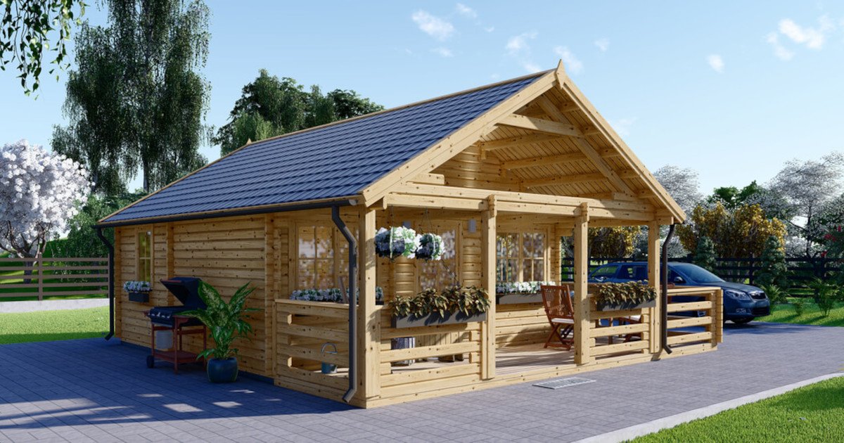 Blokhut woning kopen? Geïsoleerde woning met 2-3 slaapkamers